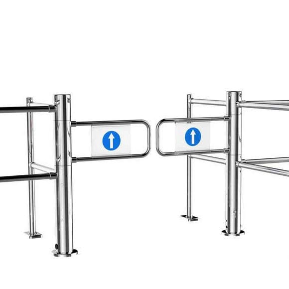Half-height turnstile - ALPHAGATE MKII - ITAB Shop Concept AB - security / for public building