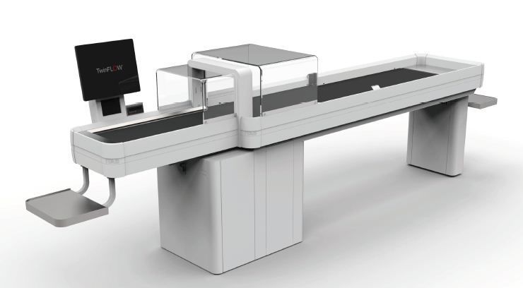 Supermarket check-out - TWINFLOW - ITAB Shop Concept AB