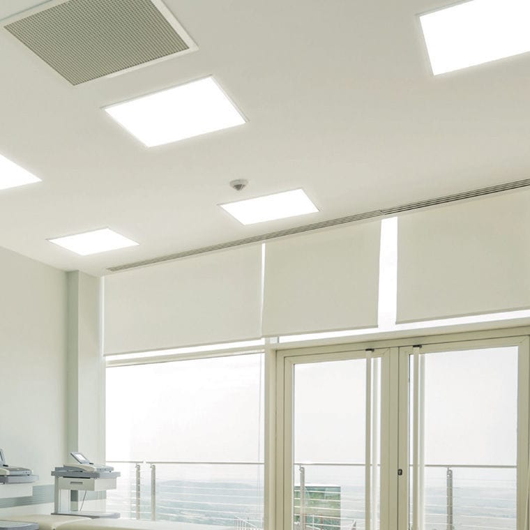 Hanging light fixture - THE PANEL - Novalux s.r.l. - recessed / LED ...