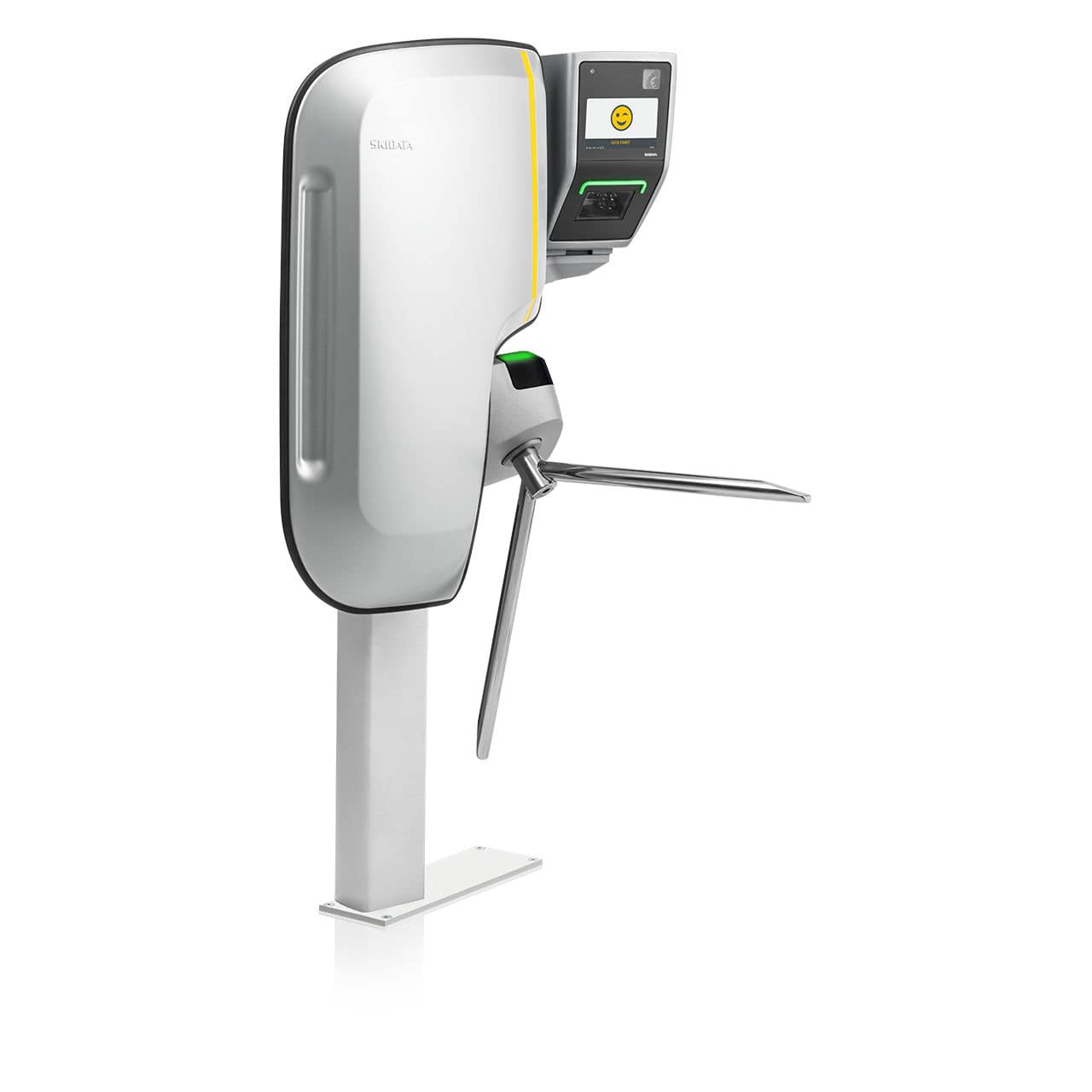 Access control turnstile - FLEX.GATE - SKIDATA - for public space