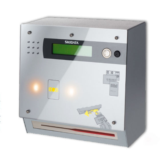 Magnetic card reader - DOORREADER.GATE - SKIDATA - for access control