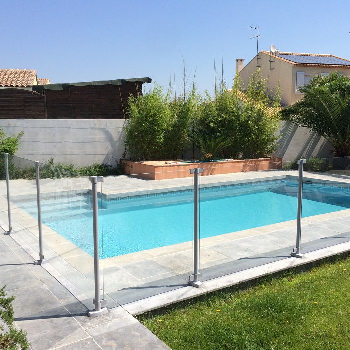 Pool barrier - SWIM PARK SP03 - AXIUM solutions aluminium - protective ...