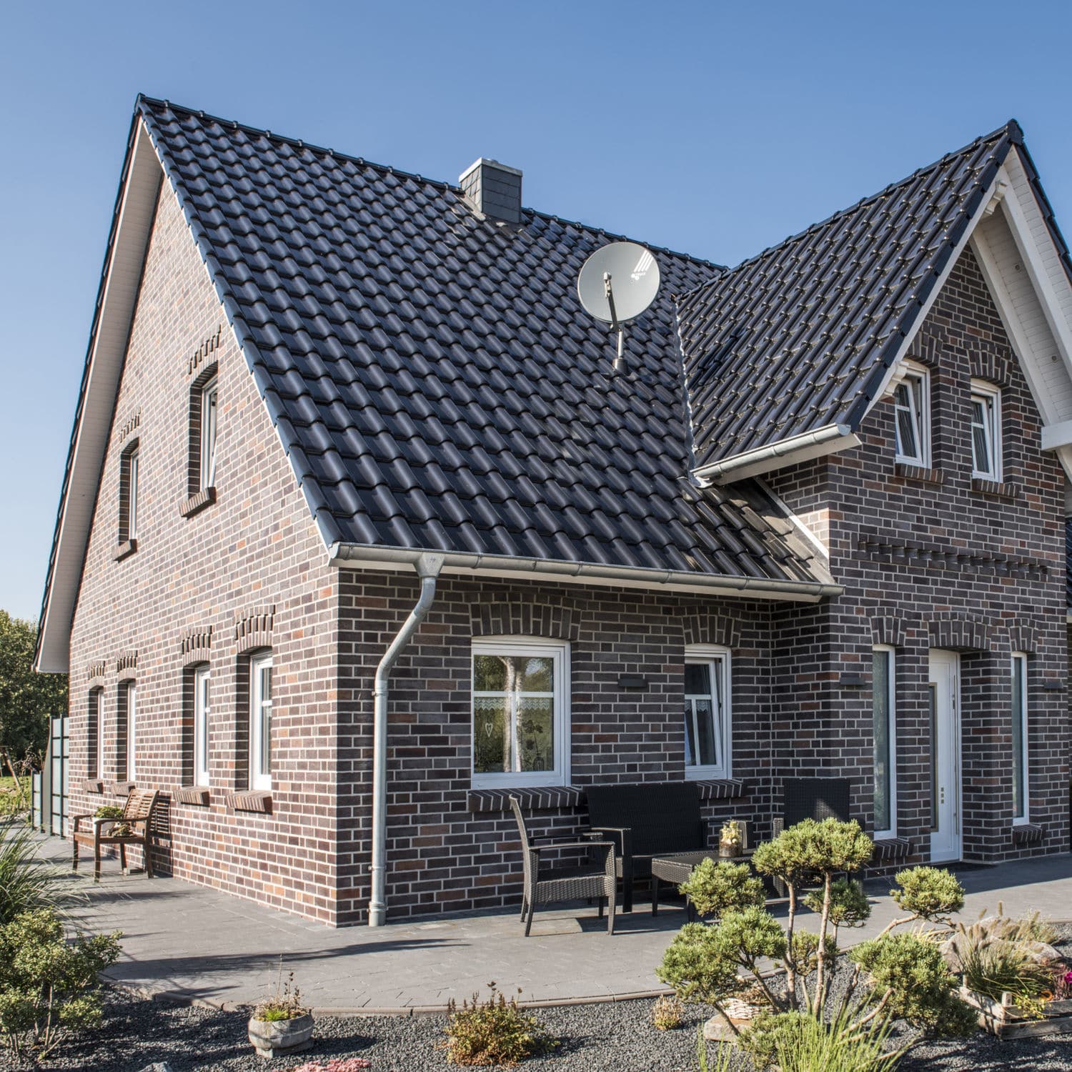 Facade covering brick - VARIO - Feldhaus Klinker - for facade / for ...