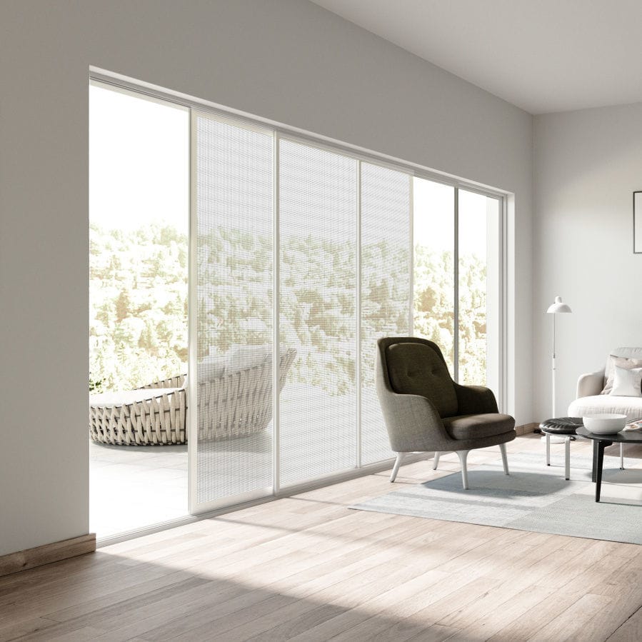 Swing insect screen - Schenker Stores - sliding / for sliding doors