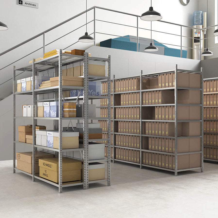 Contemporary shelf - ARCHIKIT - SOKOA - metal / for office
