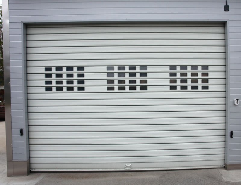 Roller shutter - RSD - ARP LTD - metal / door