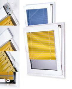 Venetian blinds - VIDOK - vertical / for window / PVC