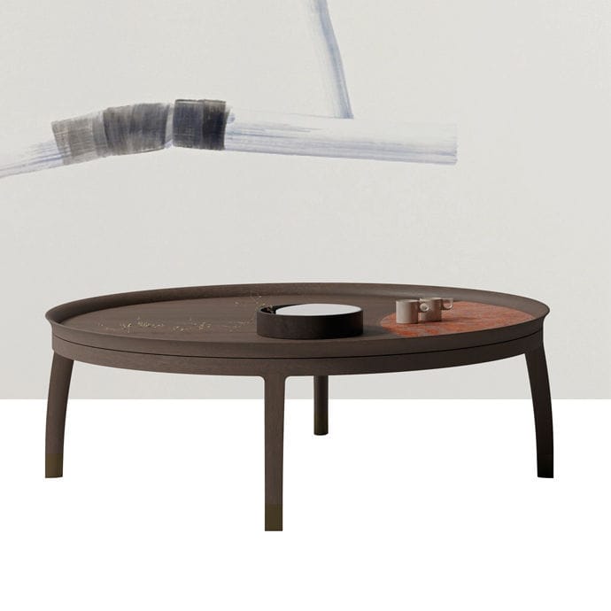 Contemporary coffee table - NOTA - DIMENSIONE CHI WING LO - natural oak ...