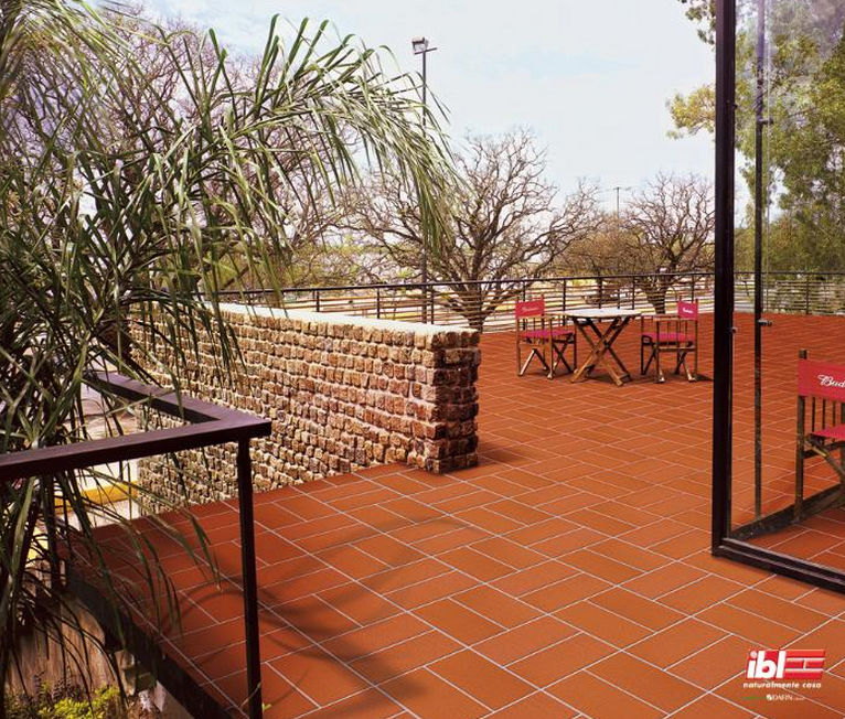 Terracotta tile - COTTO FRIENDLY - IBL spa - matte / indoor / outdoor