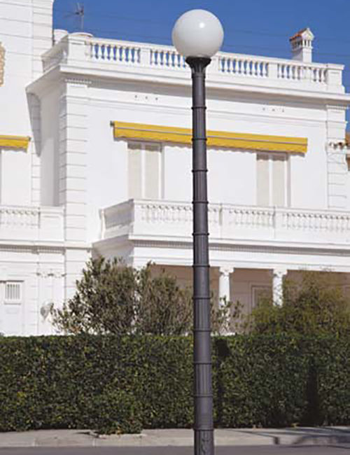 Urban lamp post - GUIMAR - Colomer - contemporary / cast iron / zinc