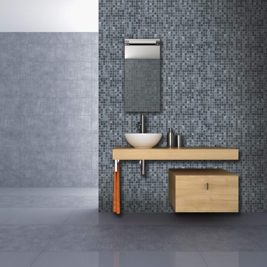 Glass mosaic tile - PIZARRA - Mosavit - indoor / wall / floor