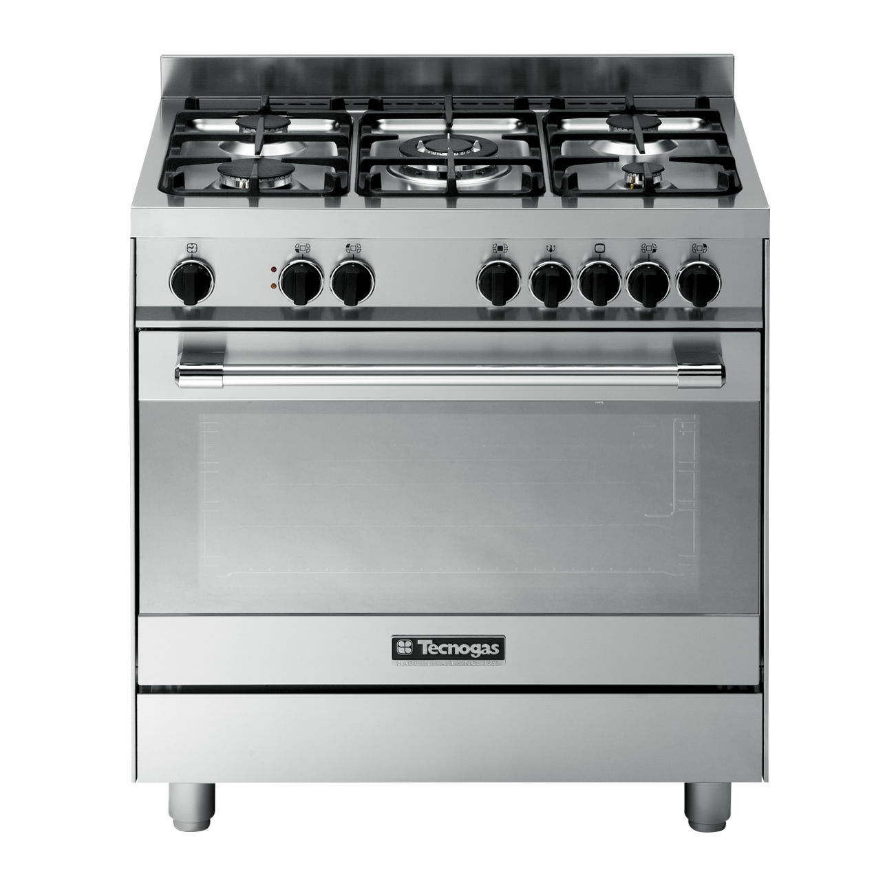 Electric range cooker - PT899XS - Tecno SpA - 5 burner / 1 oven / class A