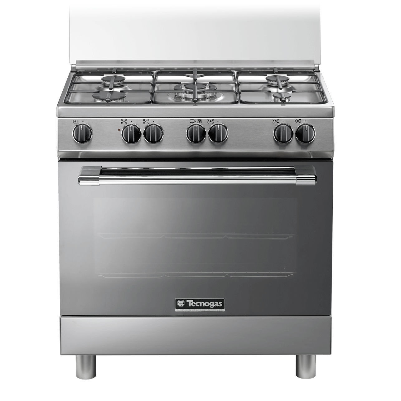 Gas range cooker - P855GX - Tecno SpA - 5 burner / 1 oven