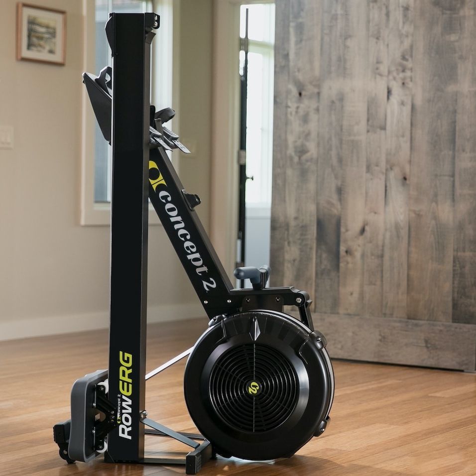 Fitness trail rowing machine - ROWERG® - concept2 - commercial