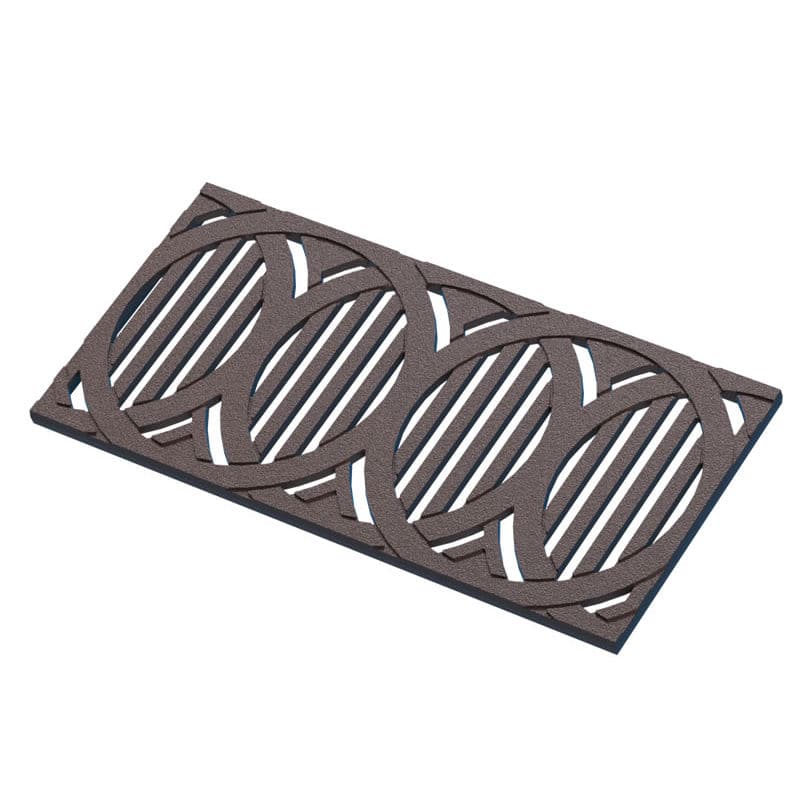 Cast iron drain grate - DEL SOL - IRONSMITH - for public space