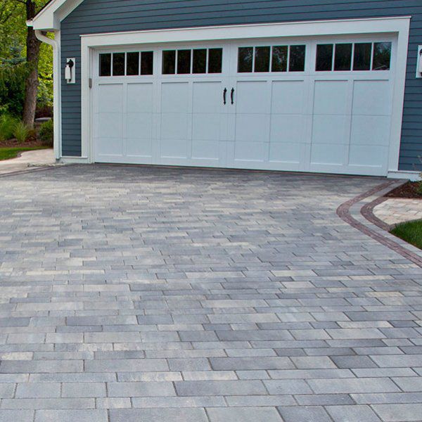 Engineered stone paver - ARTLINE™ - UNILOCK - outdoor / antique / drive ...