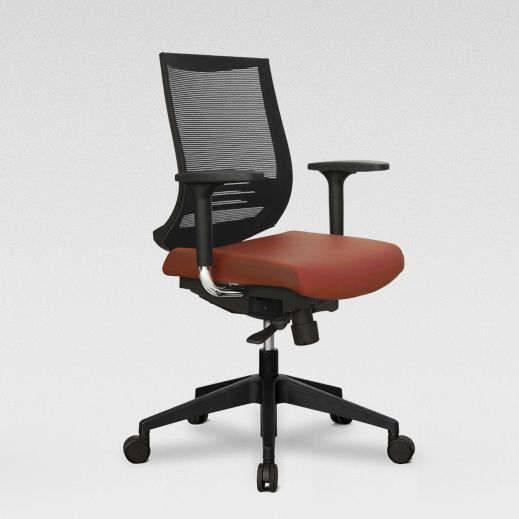 Contemporary office chair - PLUS - Mobel Línea - indoor / fabric / mesh