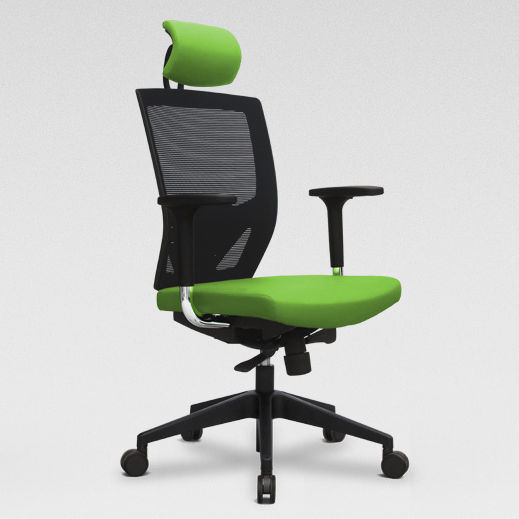 Contemporary office armchair - VIGO - Mobel Línea - mesh / with ...