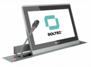 Conference table touch screen - SRET185G-15 - SOLTEC S.L. - countertop ...