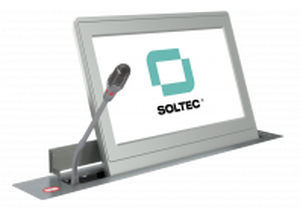Conference table touch screen - SRET156A-15 - SOLTEC S.L. - countertop ...