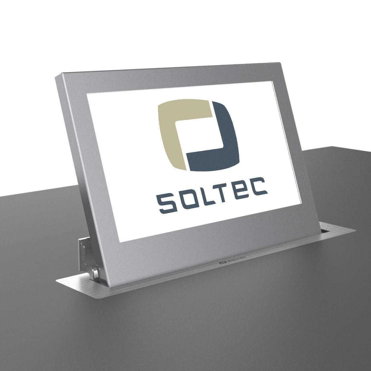 Conference table touch screen - SRET156L-10 - SOLTEC S.L. - wall ...