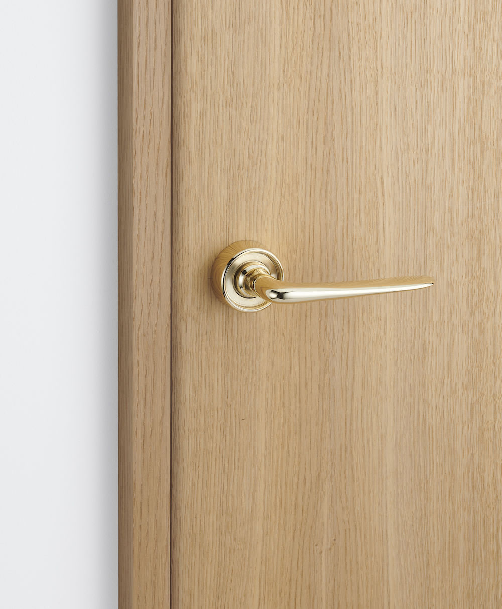 Door handle - ALIS - DCG PICARDIE - brass / nickel-plated brass ...
