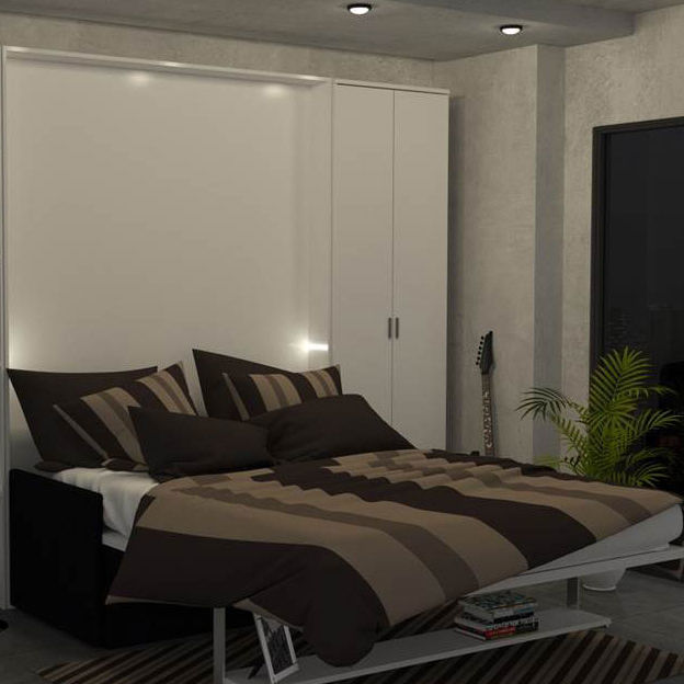 Wall bed - DILE SLIM - smqrt beds - double / contemporary / with in ...