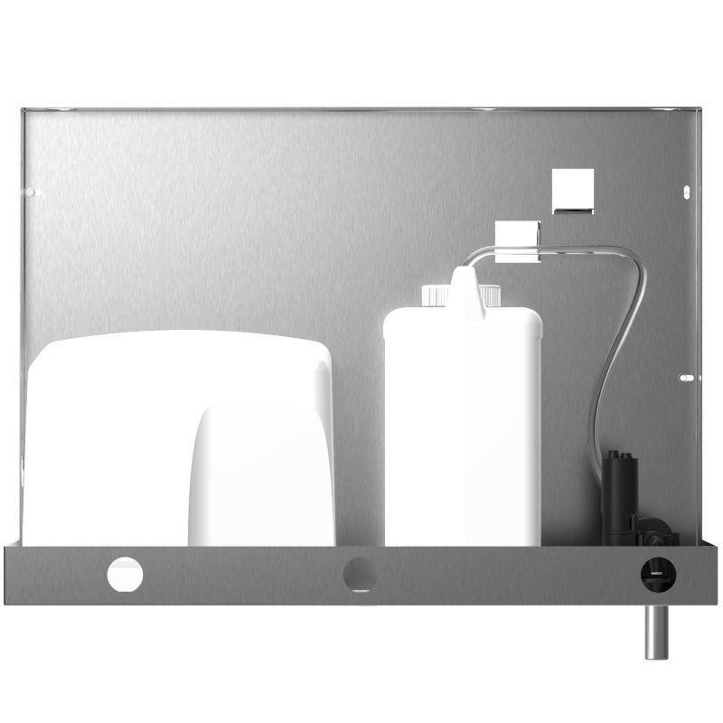 Automatic hand dryer - T595 - Duten - built-in / stainless steel / high ...