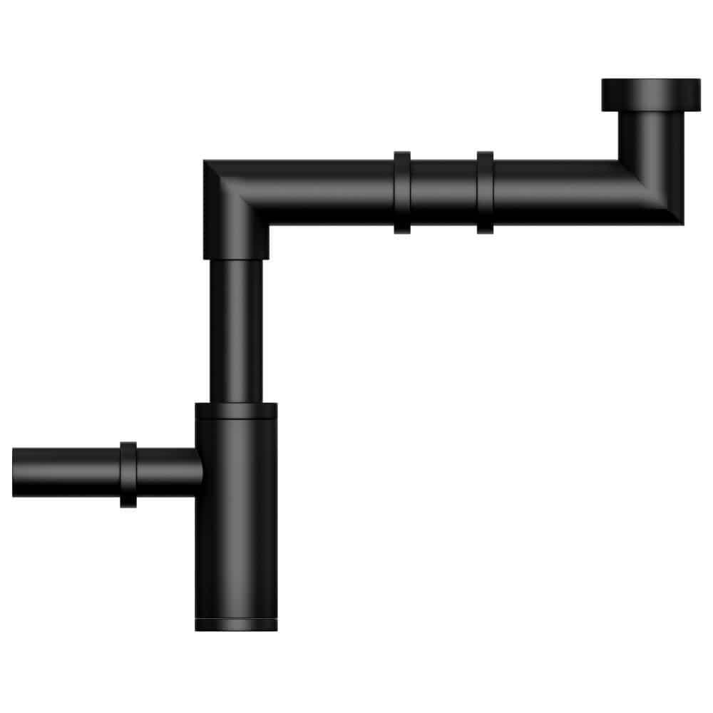 Stainless steel bottle trap - A810-N - Duten - black