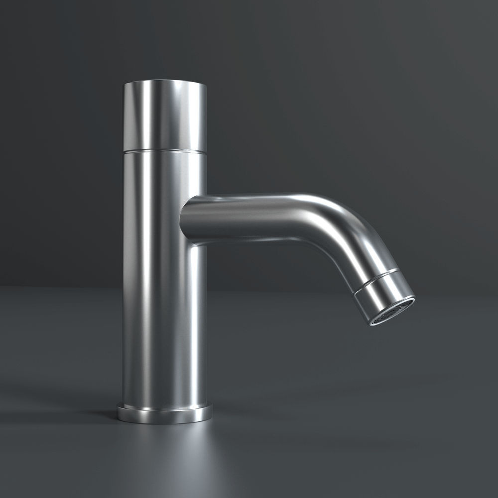 Infrared mixer tap - R310 - Duten - for washbasin / countertop / brushed stainless steel