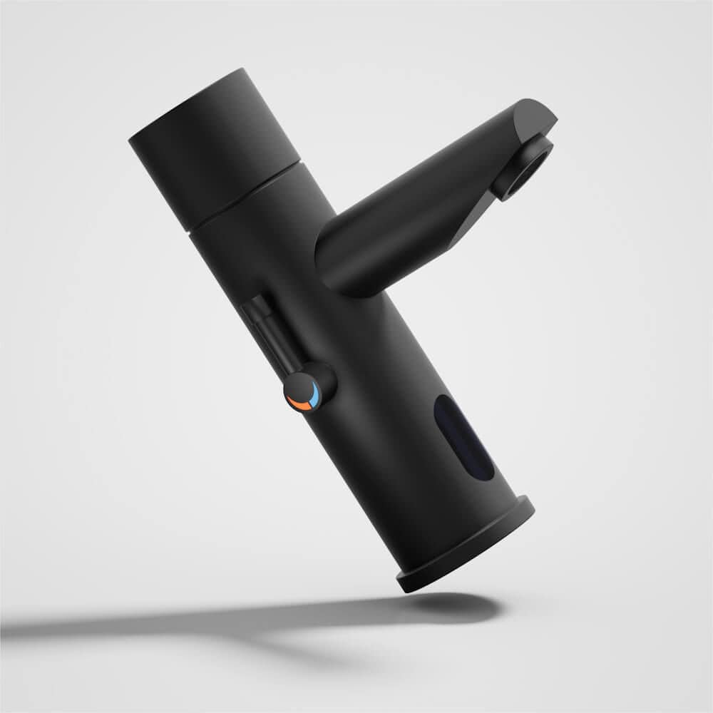 Washbasin mixer tap - R346-N - Duten - countertop / infrared / brass