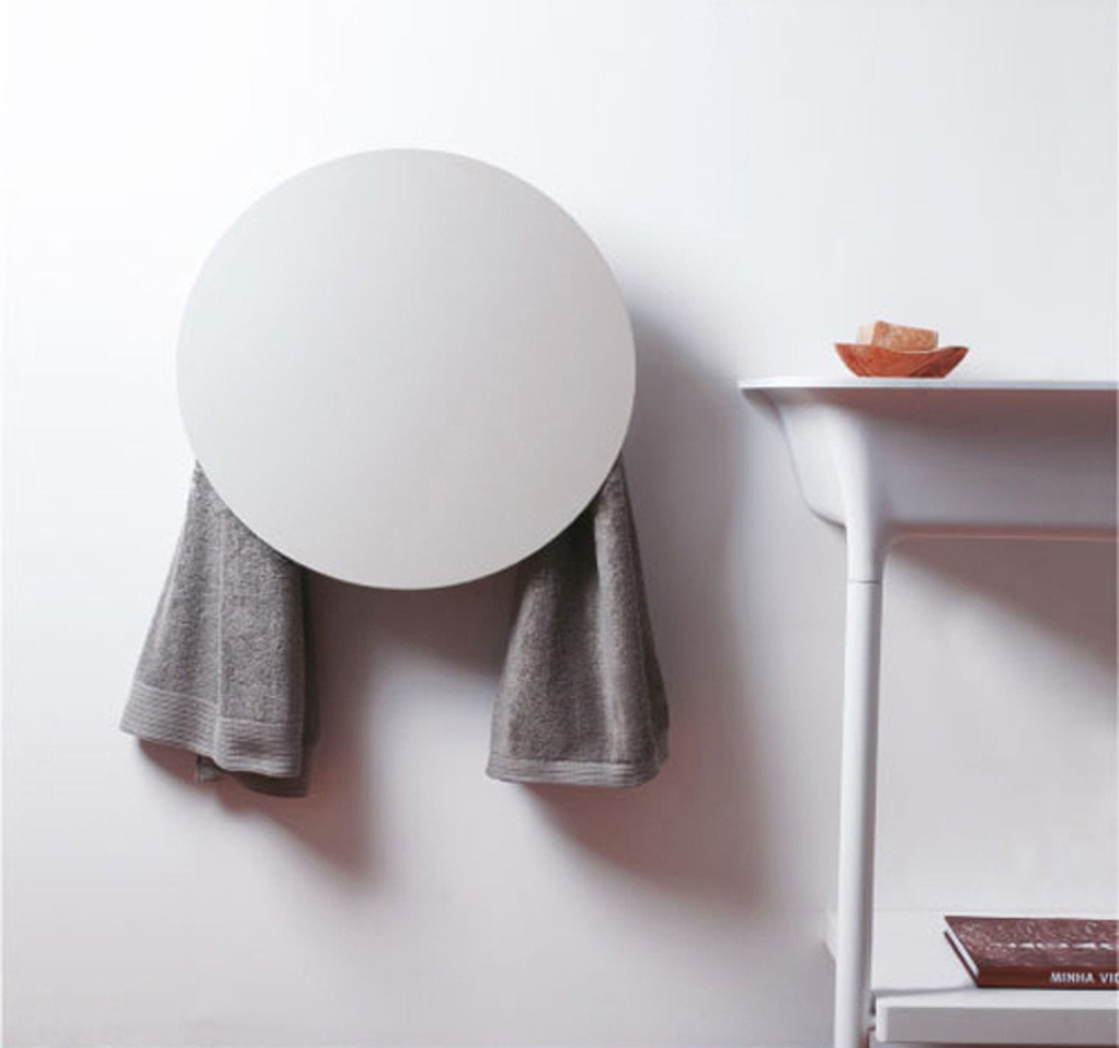 Electric towel radiator - ROUND - mg12 - 0...500 w / contemporary ...