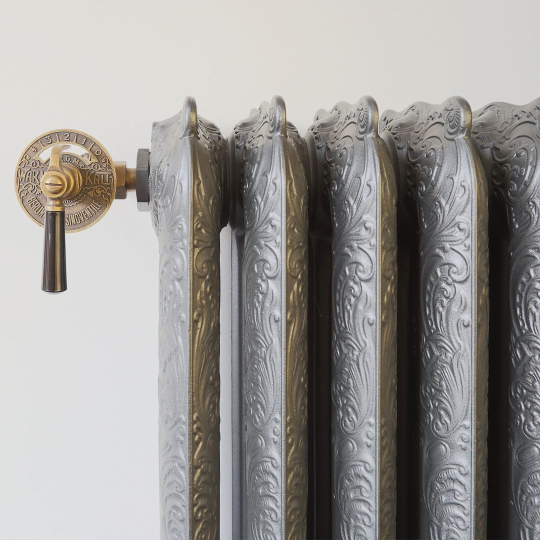 Hot water radiator - ROCOCO THREE COLUMN - Classic Comfort - cast iron ...
