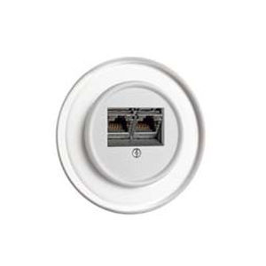 Data socket - 100659 / 100684 - Classic Comfort - double / wall-mounted ...