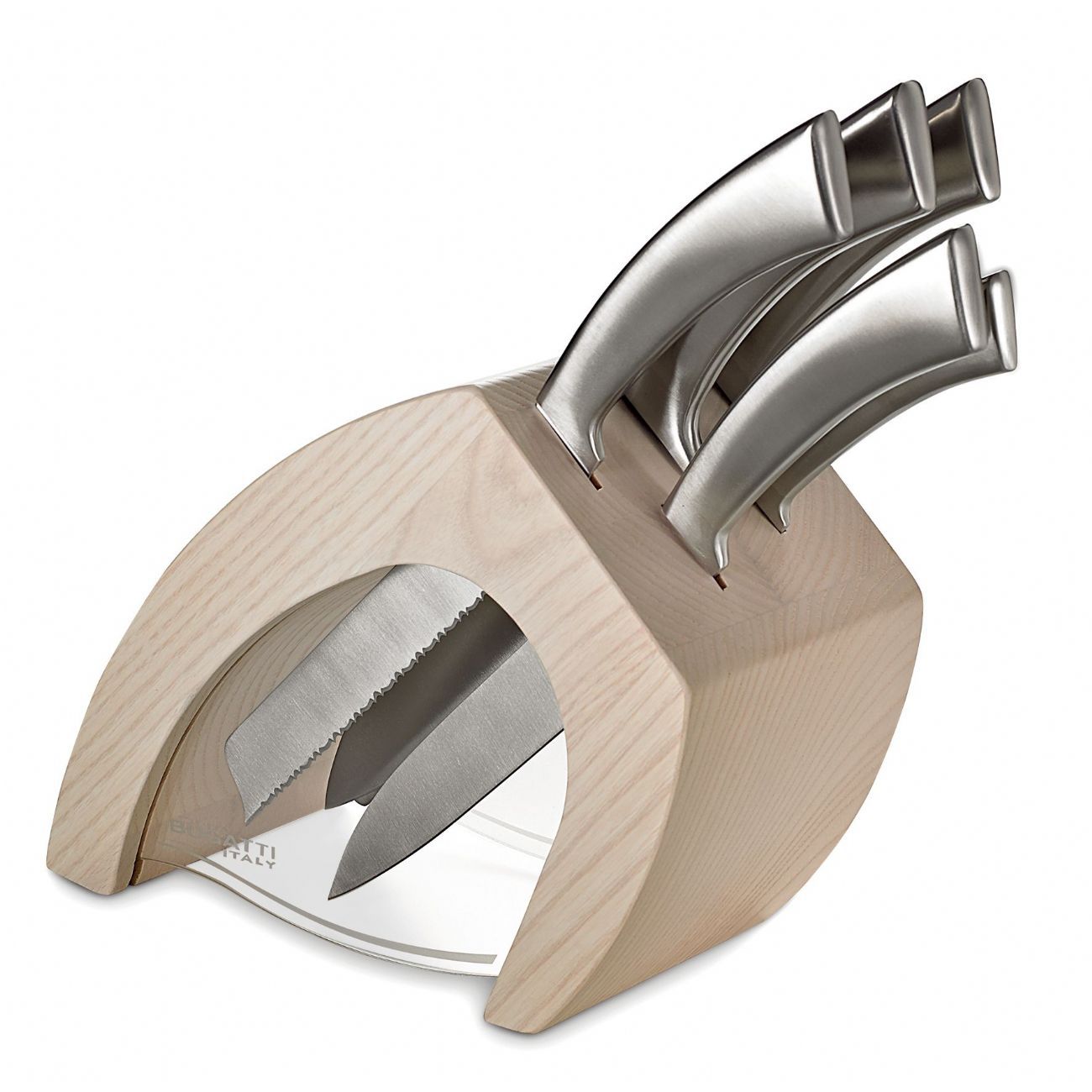 Knife block - VIRGOLA - CASA BUGATTI