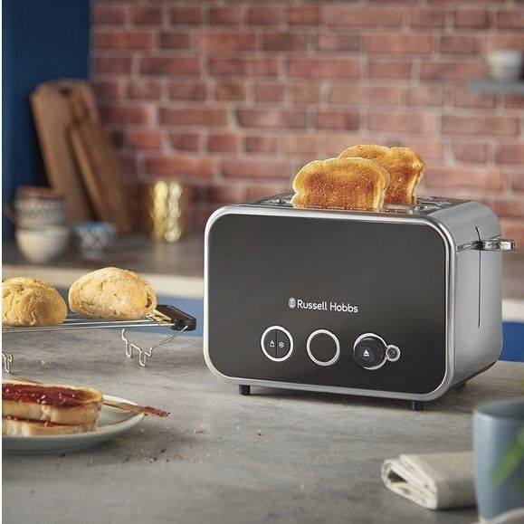 2-slice toaster - Distinctions - RUSSELL HOBBS - stainless steel