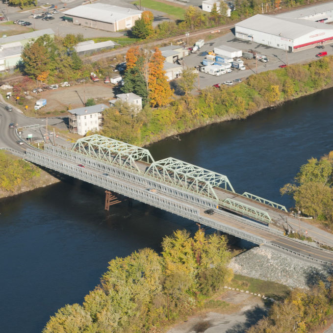 Galvanised steel bridge - LEBANON - Acrow bridge - truss / road / precast