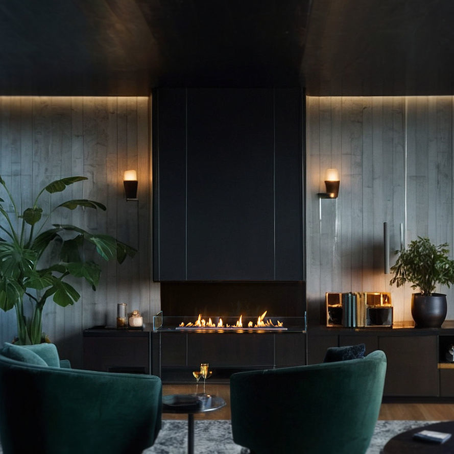Metal bioethanol burner - Montreal - Attika Feuer AG - rectangular ...