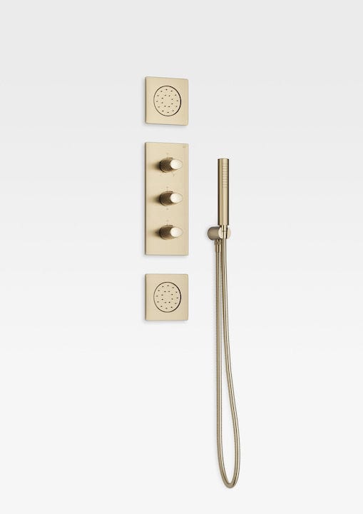 Shower mixer tap - A5A2976XXX SERIES - Armani / Roca - built-in ...