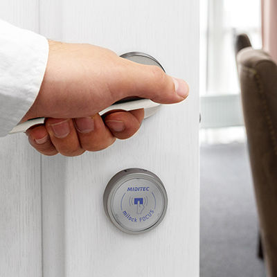 Electronic lock - MILOCK FOCUS II - MIDITEC - mechanical / for entry ...