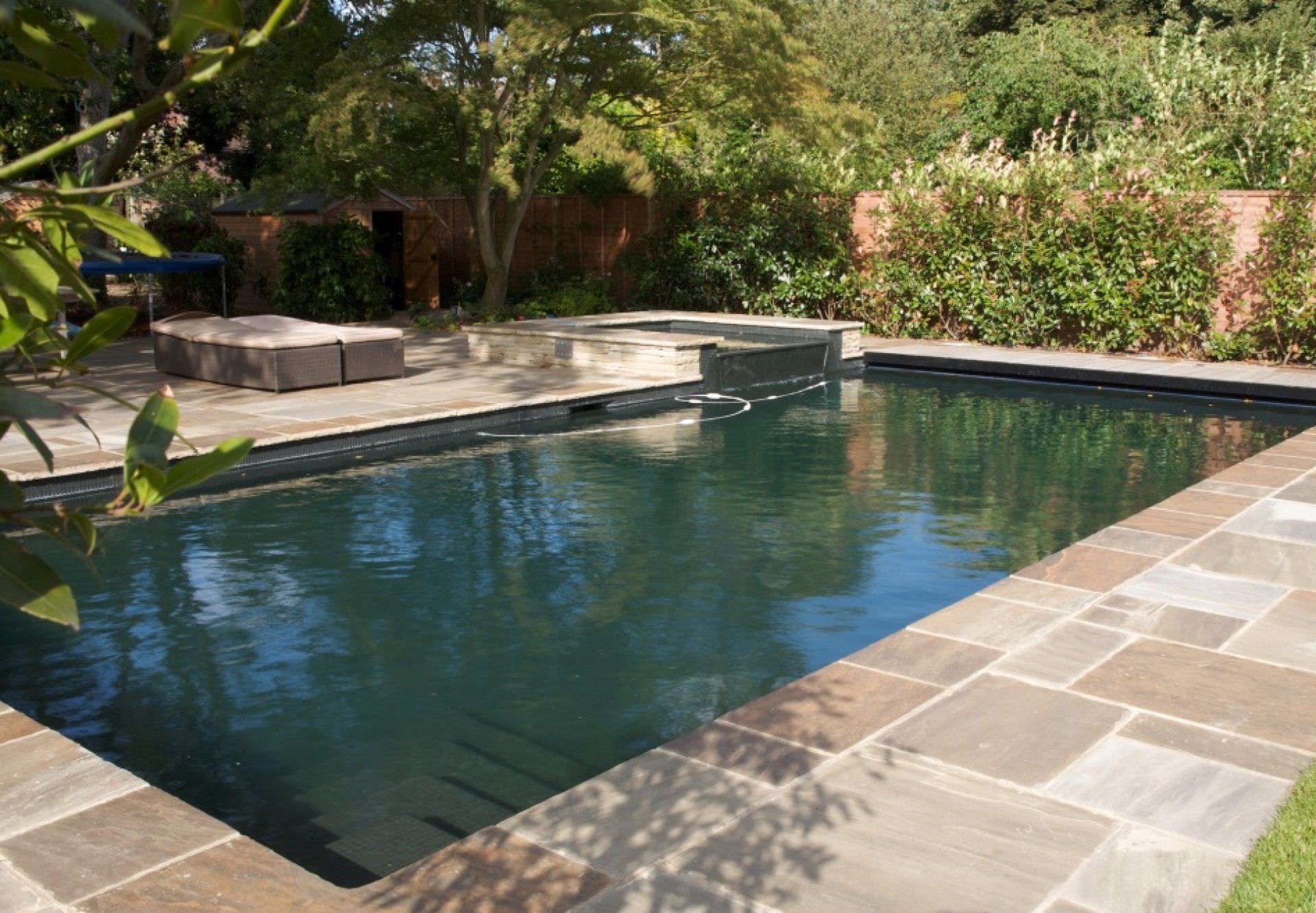 Natural swimming pool - SOUTH LONDON - GUNCAST SWIMMING POOLS - outdoor ...