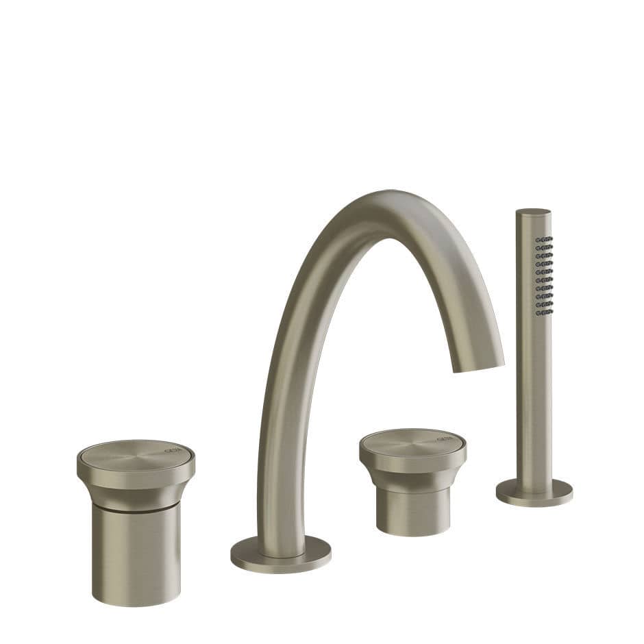 Bathtub mixer tap - 66037 - GESSI SPA - countertop / brass / bathroom