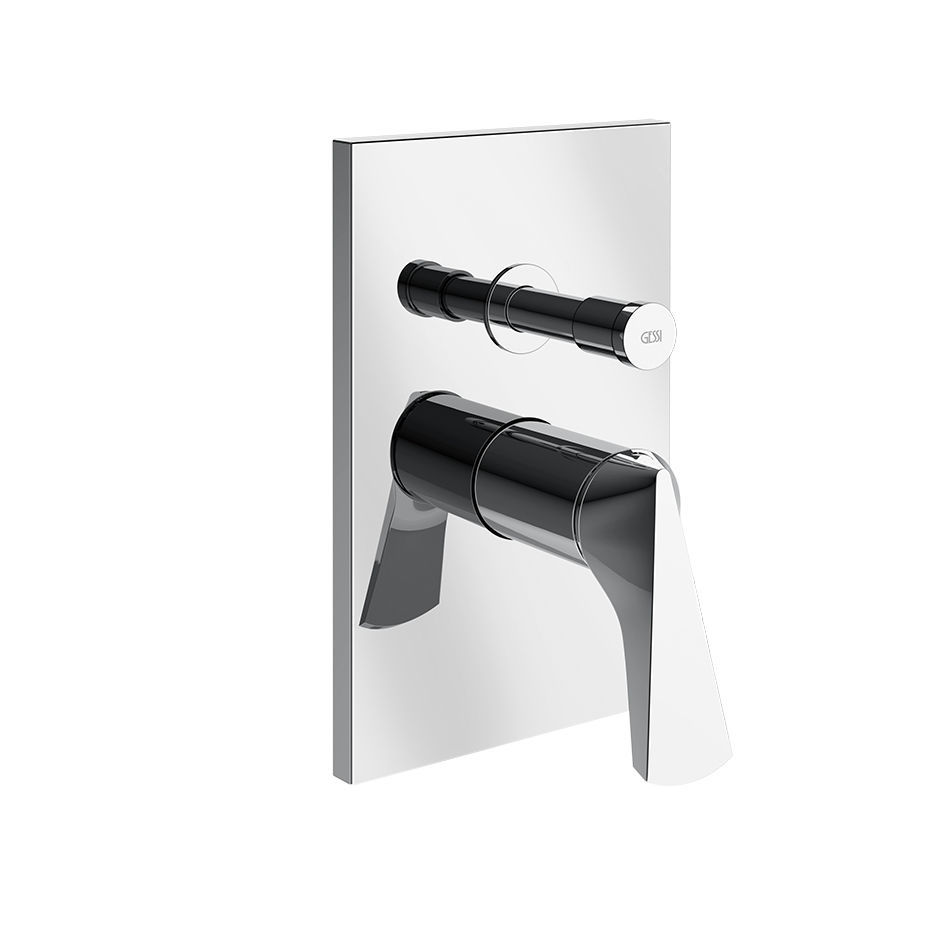 Shower mixer tap - 72079 - GESSI SPA - wall-mounted / brass / bathroom