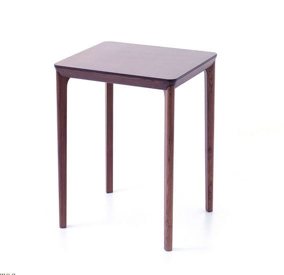 Contemporary high bar table - BELLEVUE - Very Wood - wooden / square ...
