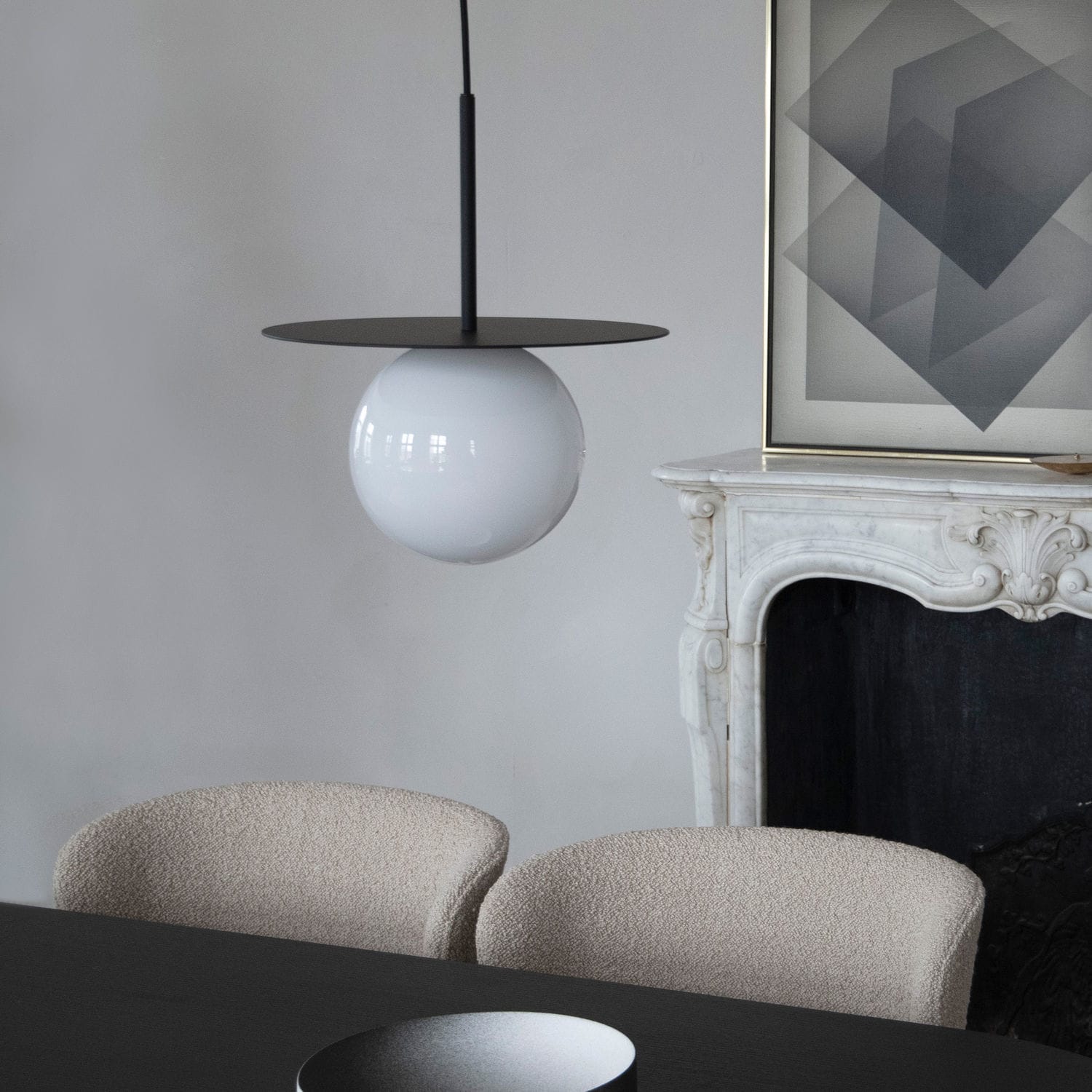 Pendant lamp - PARIS NIGHTS - Friends & Founders - metal / glass ...