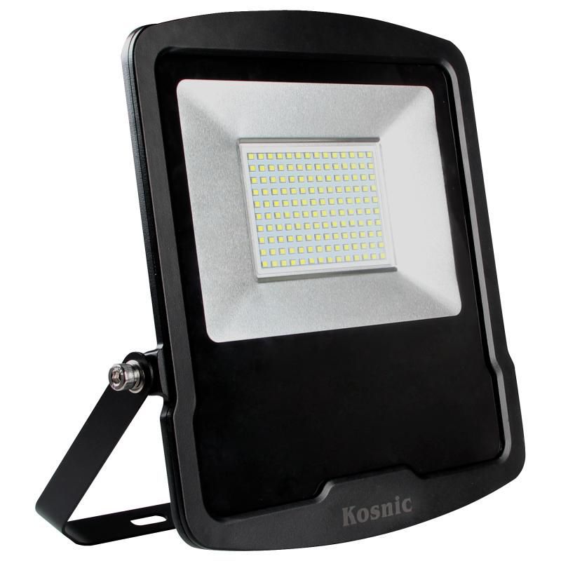 IP65 floodlight - KFLDHS100Q65-W65-BLK - kosnic - LED / halogen ...