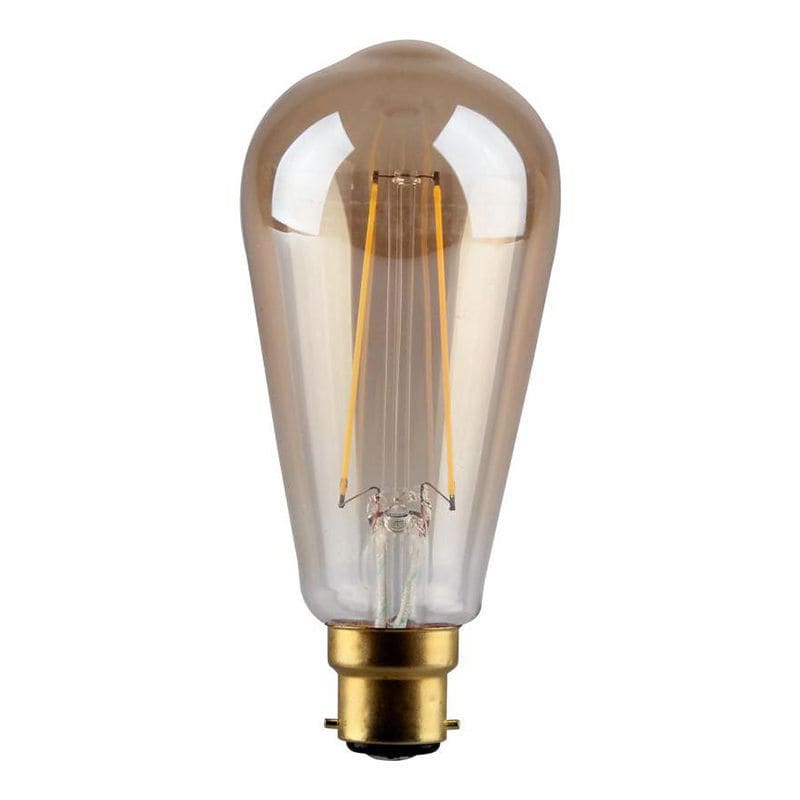 LED bulb - KFLM02ST64/B22-GLD-N27-K - kosnic