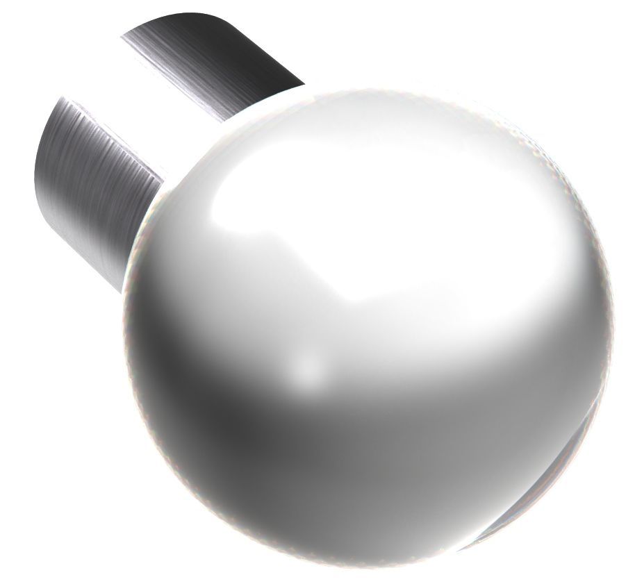 Contemporary door knob - GUIDERO_CRYSTAL-FURNITURE_KNOB_GLOBE_SPHERE ...
