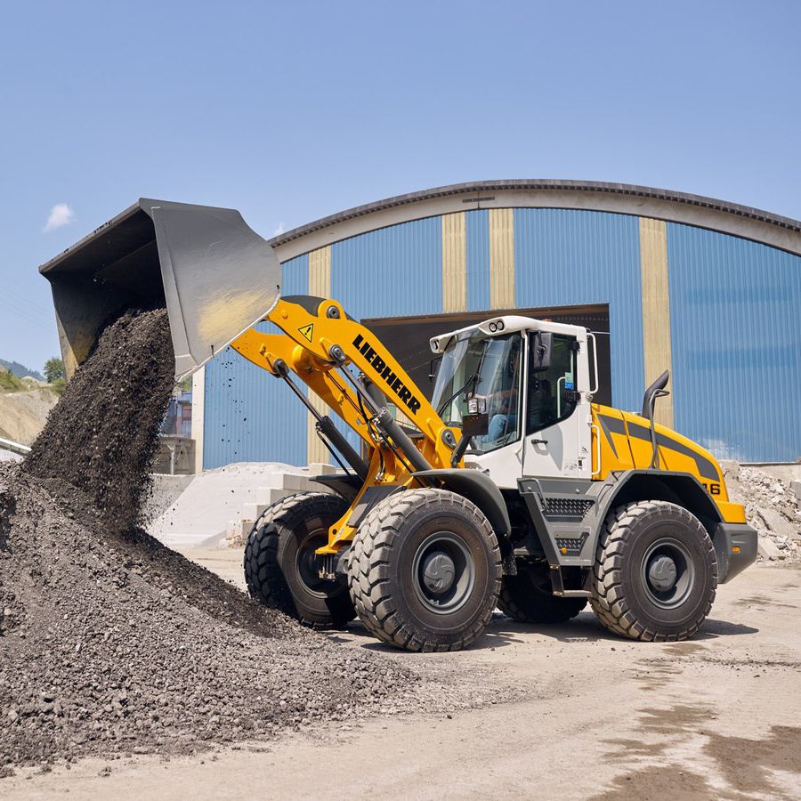 Wheeled loader - L 546 - Liebherr - diesel / for construction / Tier 4 ...