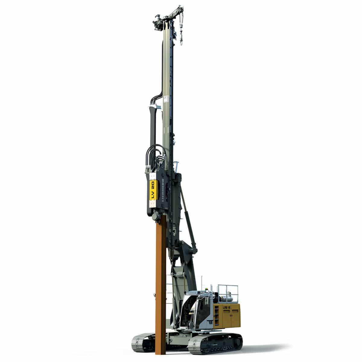 Diesel engine drilling rig - LRB 16 - Liebherr - rotary / construction ...